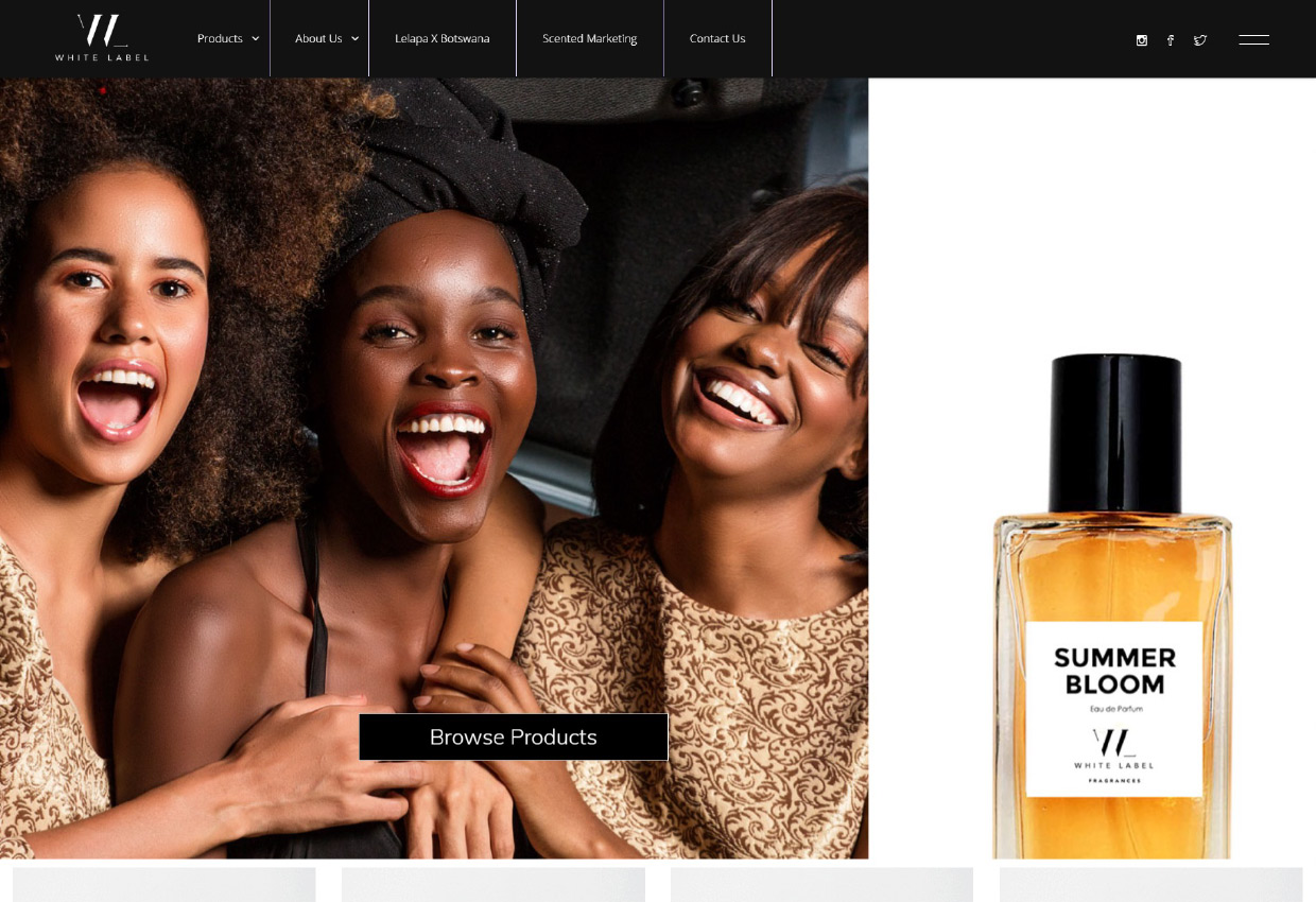 White Label Fragrances - Web Mechanics