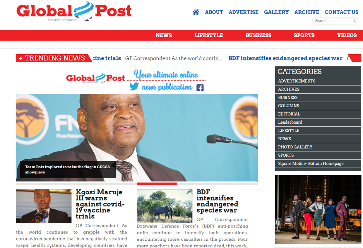 Global Post Weekly - Web Mechanics